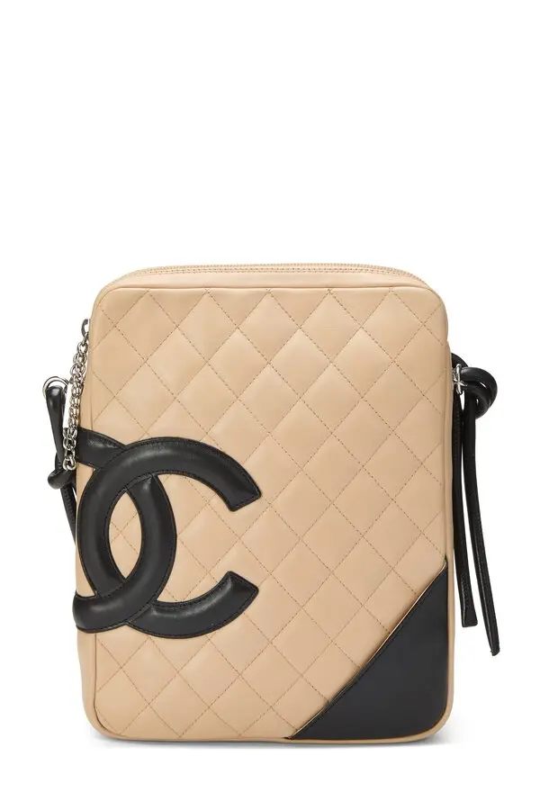 Chanel Quilted Calfskin Cambon Shoulder Bag