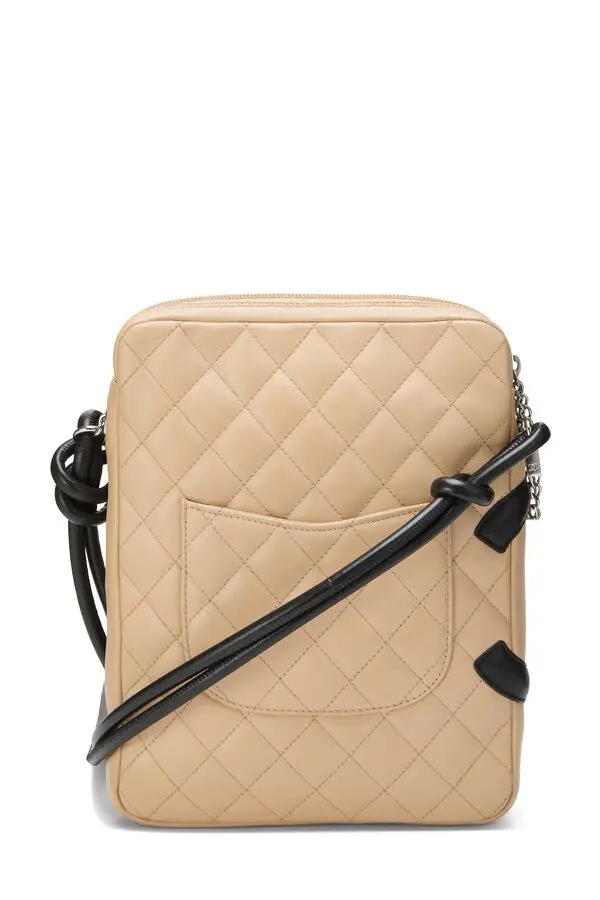 Chanel Quilted Calfskin Cambon Shoulder Bag