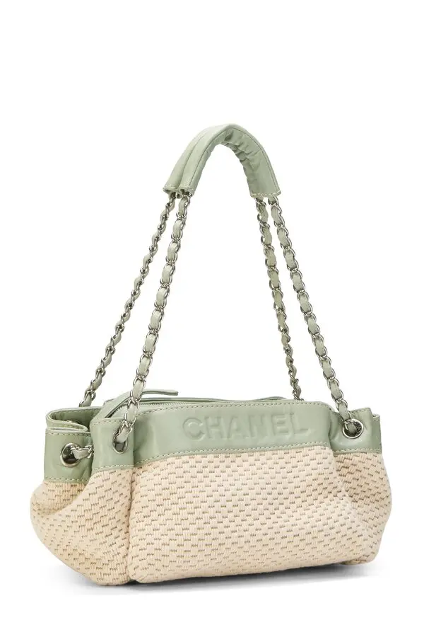 Chanel Woven Lax Accordion Bag