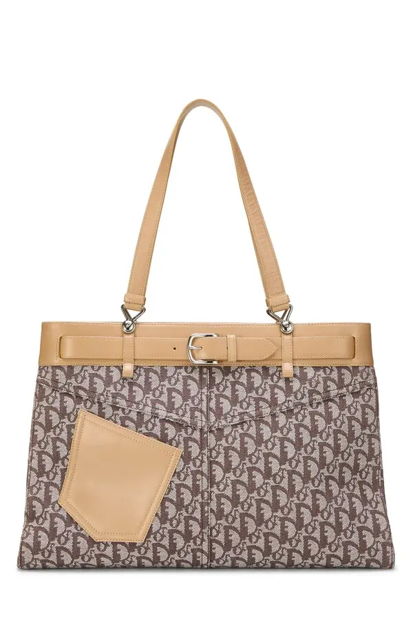 Dior Trotter Canvas Jeans Pocket Tote