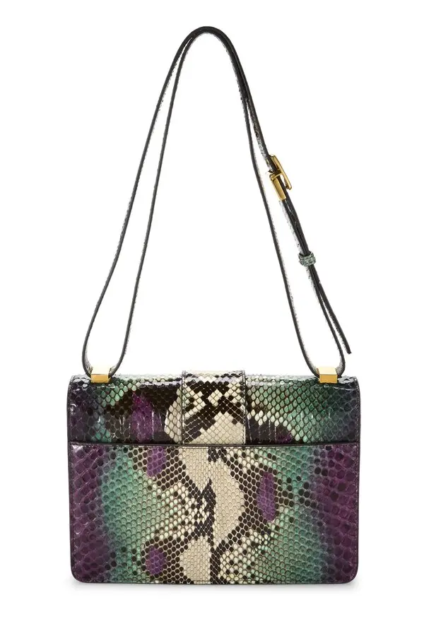 Dior Multicolor Python 30 Montaigne Box Bag