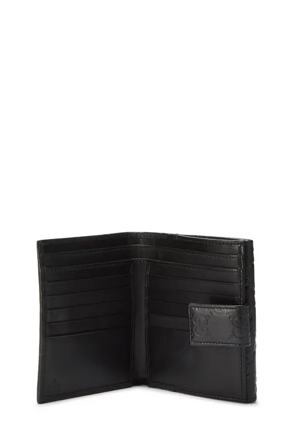 Gucci Ssima French Flap Wallet