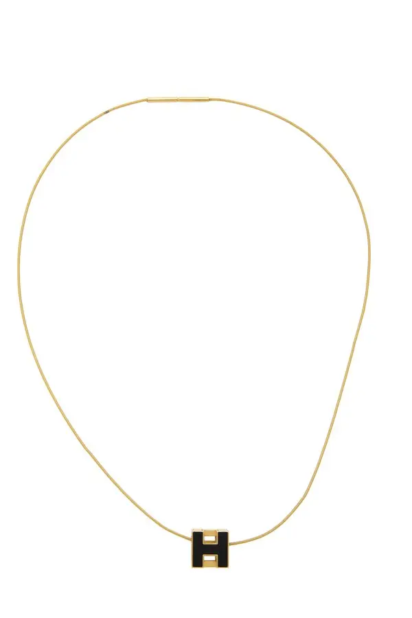 Hermès Cage D'h Necklace