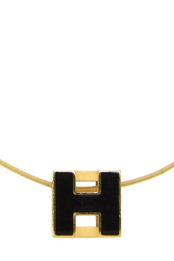 Hermès Cage D'h Necklace