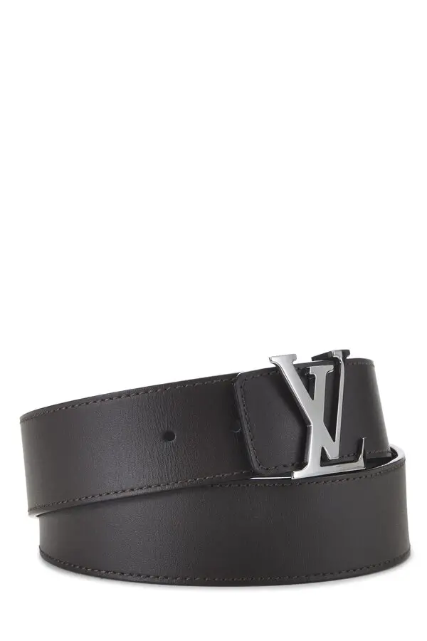 LOUIS VUITTON Reversible Initiales Ceinture 90