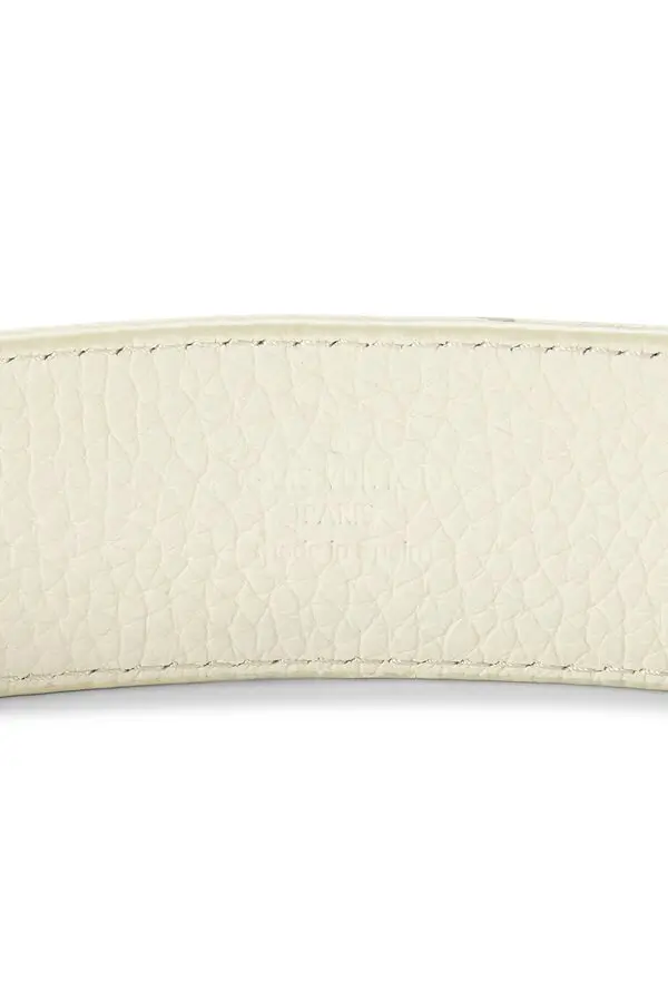 LOUIS VUITTON Taurillon Initials Reversible Belt 95