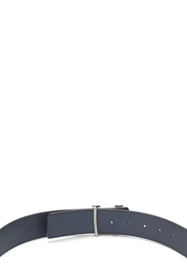 LOUIS VUITTON Monogram Canvas Initiales Reversible Belt 100