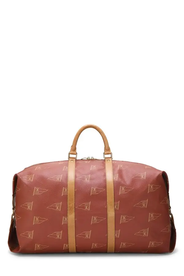 LOUIS VUITTON Orange Cup Boston Bag