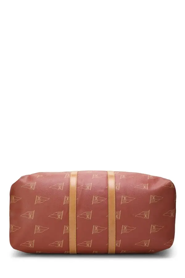 LOUIS VUITTON Orange Cup Boston Bag