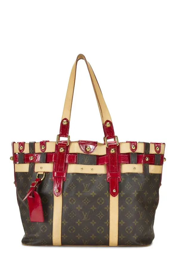 LOUIS VUITTON Limited Edition Monogram Rubis Salina Tote