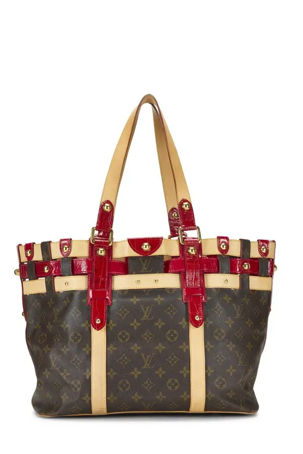 LOUIS VUITTON Limited Edition Monogram Rubis Salina Tote