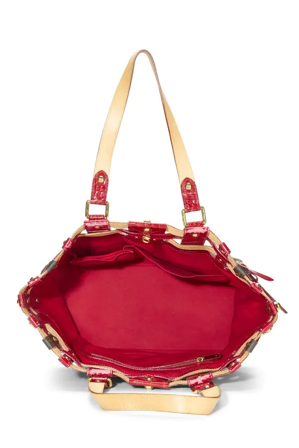 LOUIS VUITTON Limited Edition Monogram Rubis Salina Tote