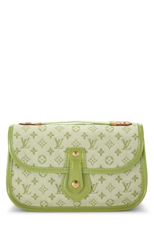 LOUIS VUITTON Monogram Mini Lin Trousse Mary Kate