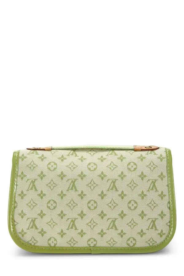 LOUIS VUITTON Monogram Mini Lin Trousse Mary Kate