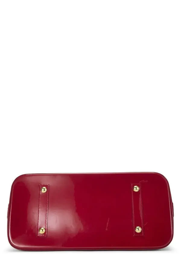 LOUIS VUITTON Vernis Alma Gm Nm - Red
