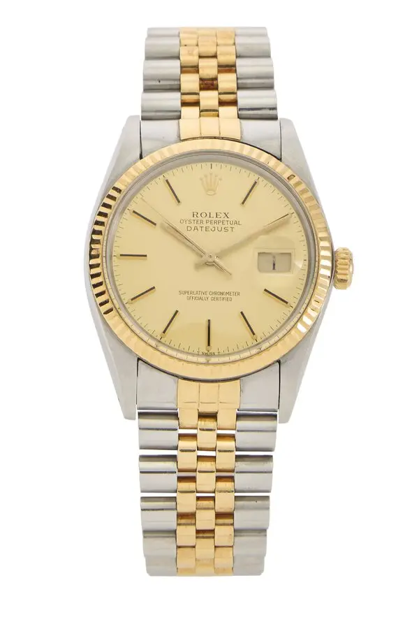 Rolex Champagne Dial Datejust 16013