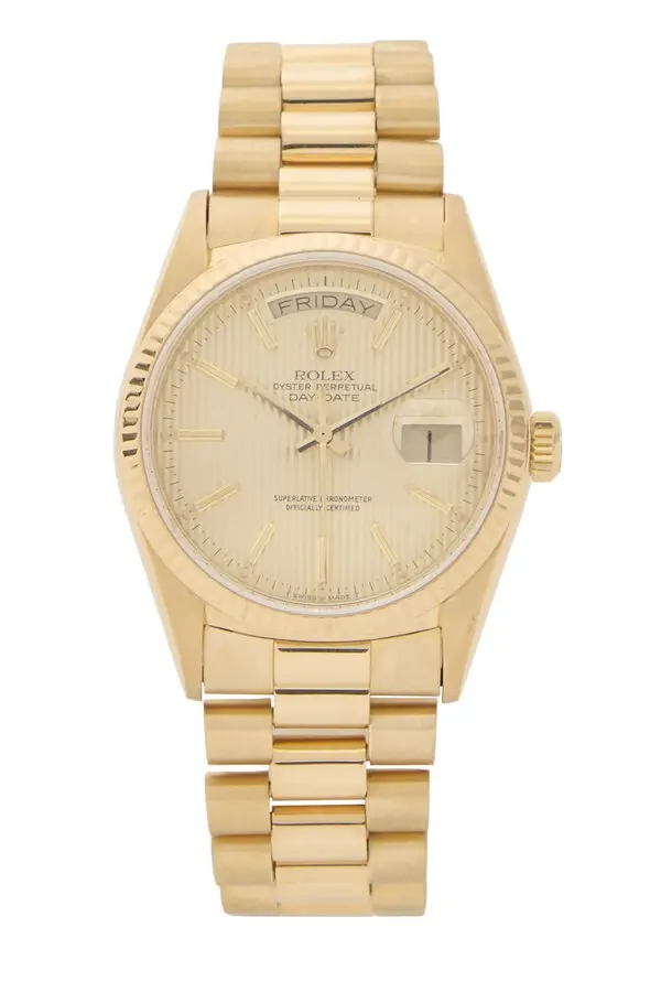 Rolex President Champagne Dial 18038