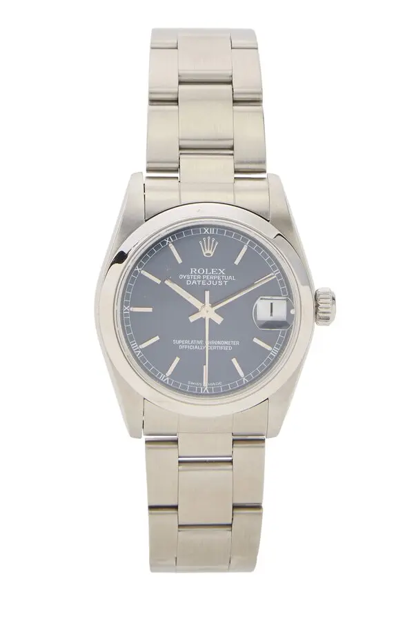 Rolex Black Dial Datejust 78240