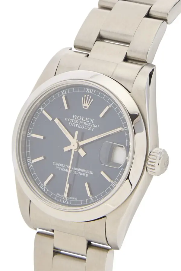 Rolex Black Dial Datejust 78240
