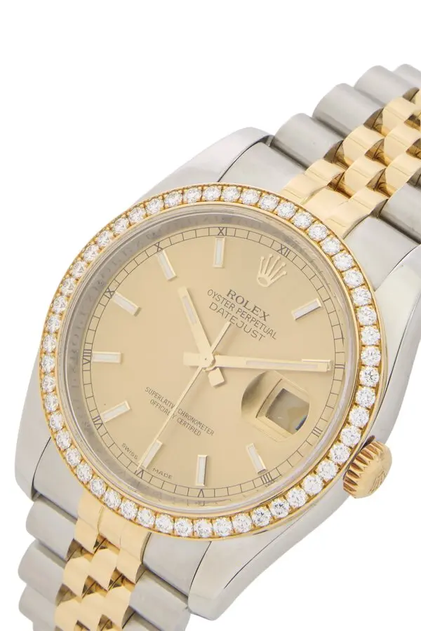Rolex Datejust Diamond Bezel 116243