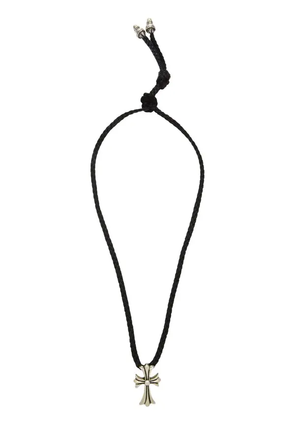 Chrome Hearts Sterling Cross Pendant Necklace