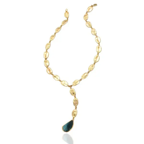 RARE MATTERS JEWELRY Golden Drift Necklace