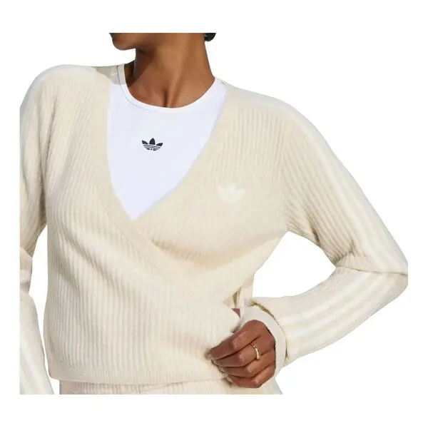 Adidas X Jennie Knitted Wrap Around Cardigan Asia Sizing - Bliss