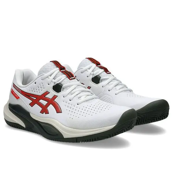 Asics Gel-challenger 15 Clay 'white Cherry Tomato - White/cherry Tomato