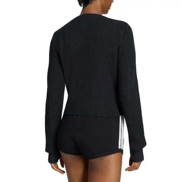 Adidas X Jennie Knitted Wrap Around Cardigan Asia Sizing