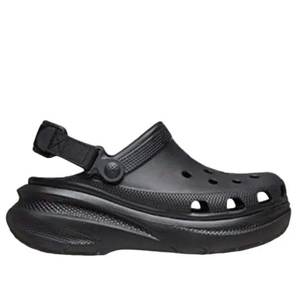 CROCS New Crush Dynamic Puff Classic Clogs - Black