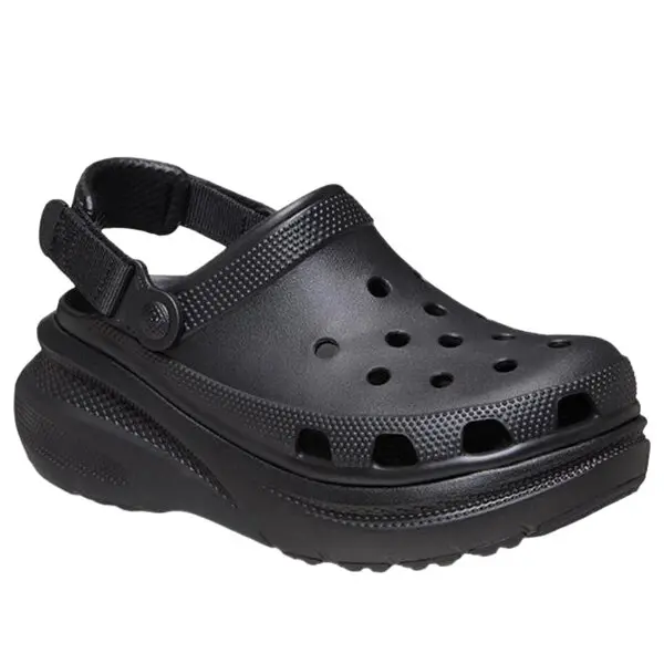 CROCS New Crush Dynamic Puff Classic Clogs - Black