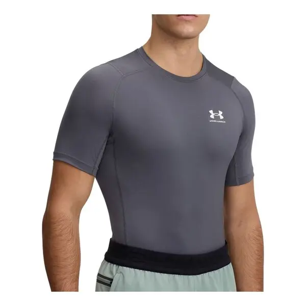 Under Armour Heatgear T-shirt Asia Sizing 'castlerock White