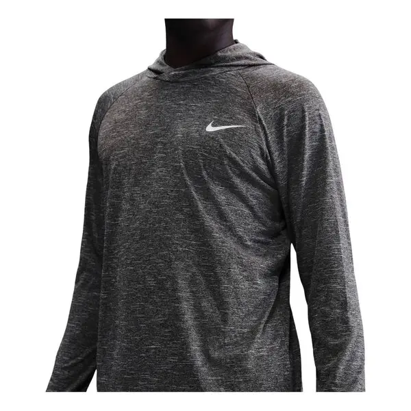 Nike Hydroguard Essential Dri-fit Uv Hooded T-shirt - Black