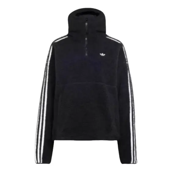 Adidas X Jennie Fleece Hoodie Jacket Asia Sizing - Black