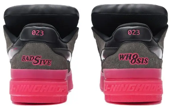 LI-NING Badfive Rookie Low X Whoosis 'grey Pink
