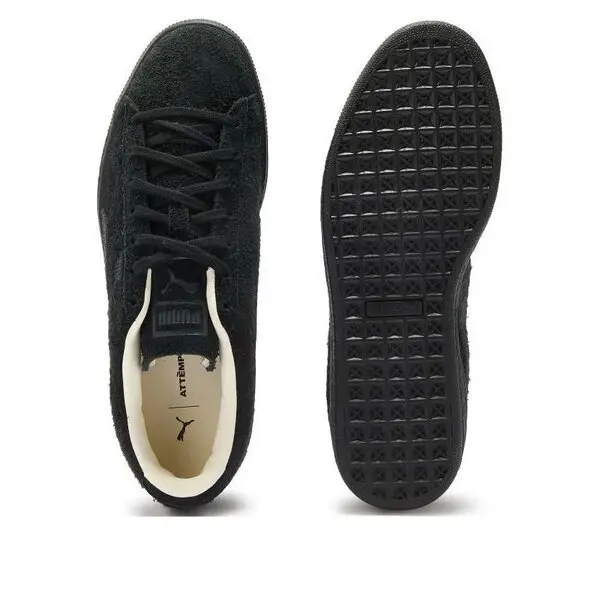 PUMA X Attempt Suede 'black Flat Dark Gray