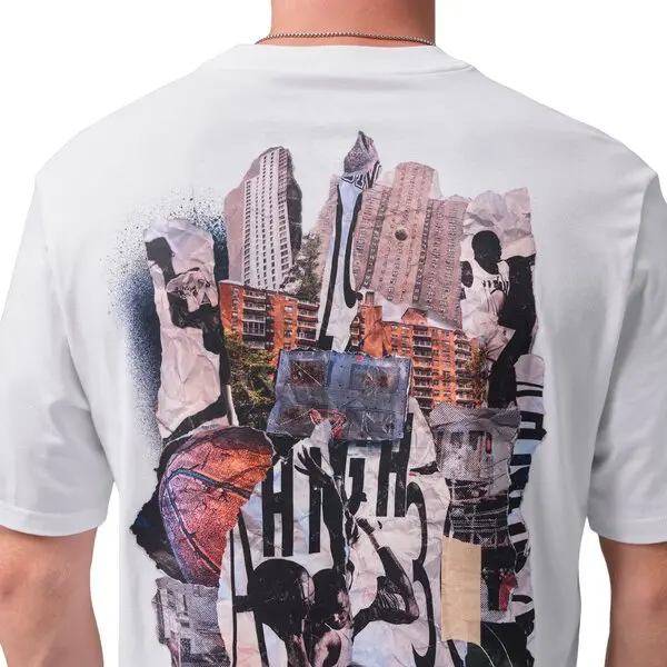 JORDAN Sport Dri-fit T-shirt 'white Black