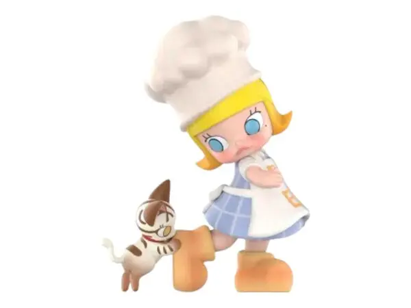 POP MART Molly Carblover Series Yummy Bread Sneakers Figure - Multicolor