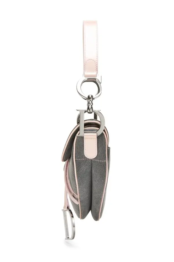 Dior Denim Saddle Bag