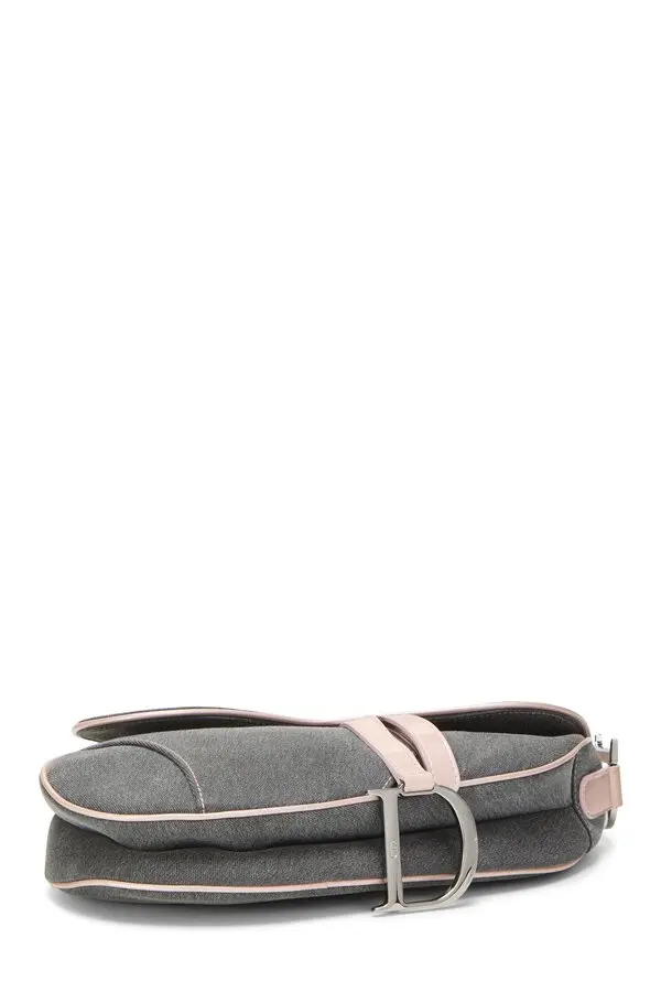 Dior Denim Saddle Bag