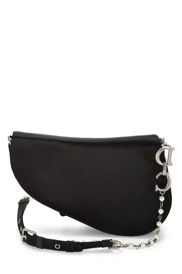 Dior Satin Saddle Crossbody