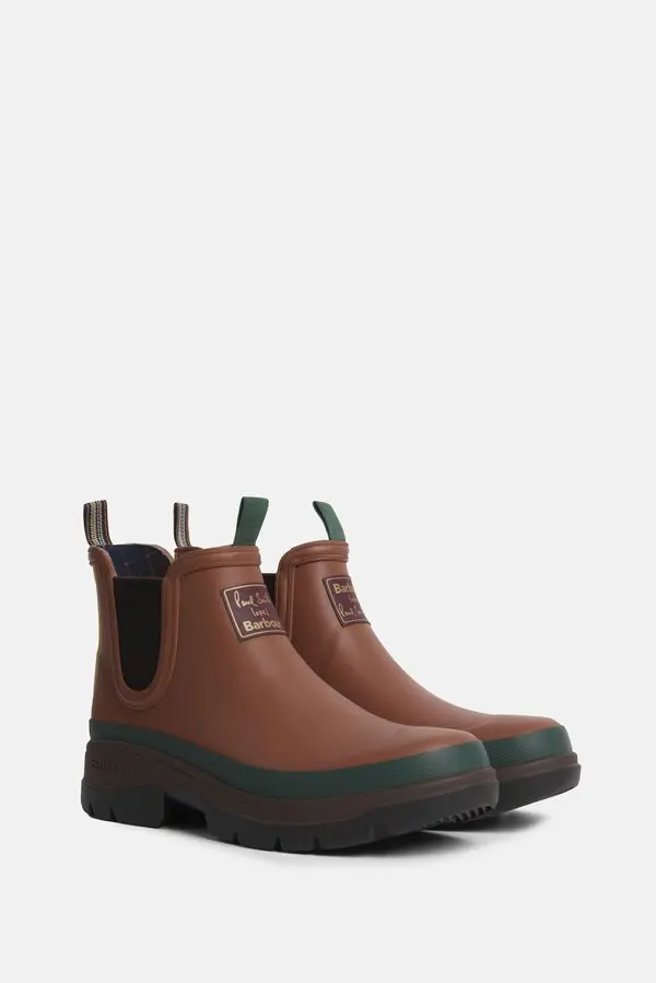 Barbour X Paul Smith Stivaletti Chelsea - Marrone