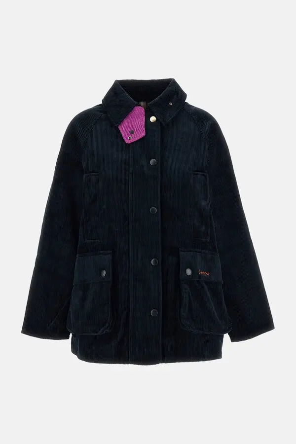 Barbour X Paul Smith Giacca Beaufort In Velluto A Coste
