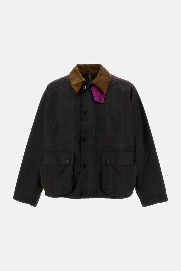 Barbour X Paul Smith Giacca Cerata - Brown