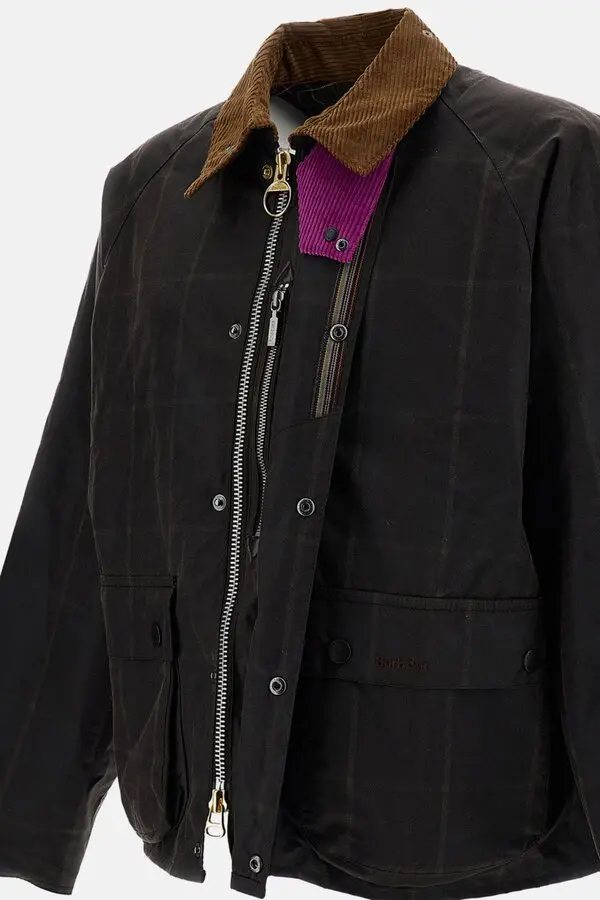 Barbour X Paul Smith Giacca Cerata - Brown
