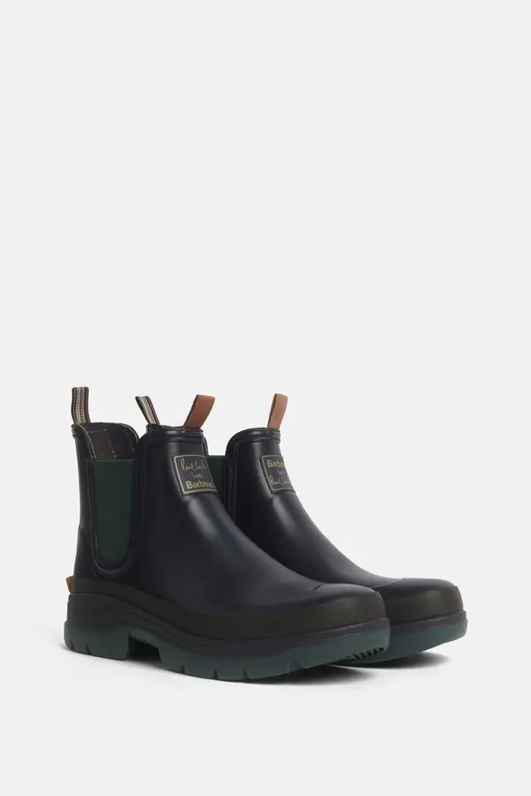 Barbour X Paul Smith Chelsea Wellington Boots - Blue