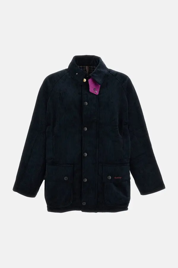 Barbour X Paul Smith Giacca In Velluto A Coste Beaufort - Blue