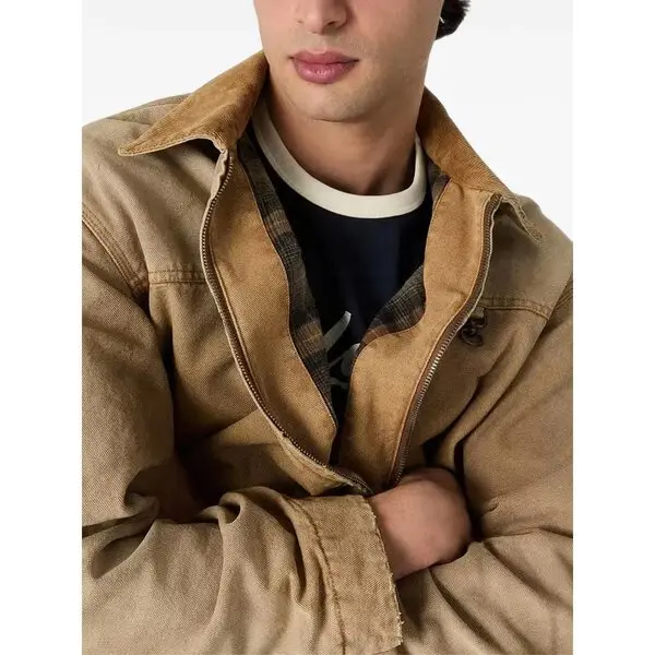 GOLDEN GOOSE Neutrals Jackets Bomber Jackets - Cream