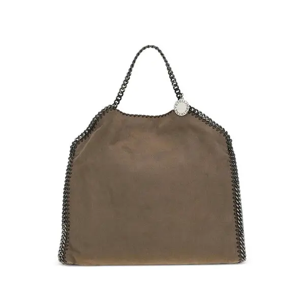 Stella McCartney Grey Tote Bags - Gray