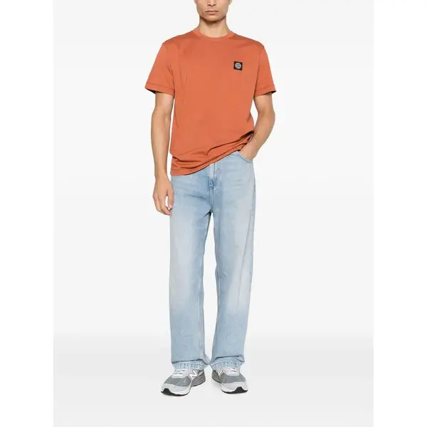 Stone Island T-shirts & Vests T-shirts - Orange